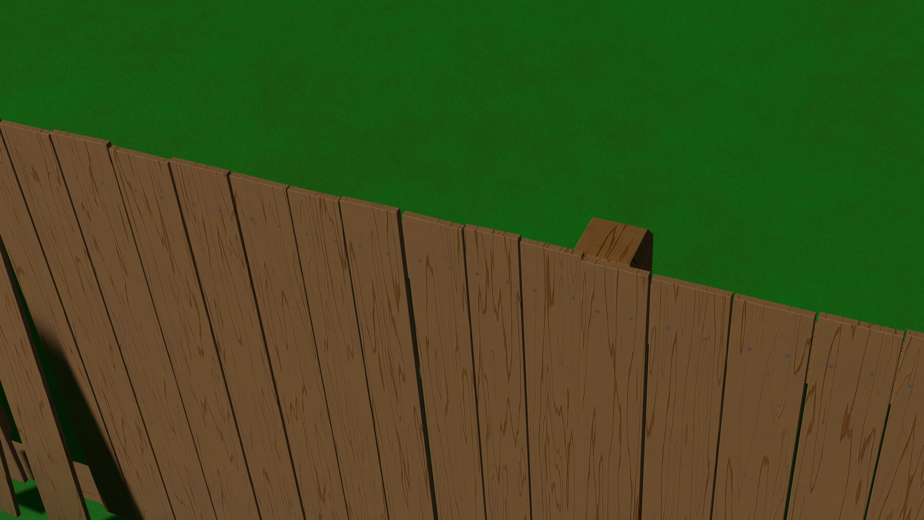 ArtStation - Wooden Cartoon Fance | Game Assets