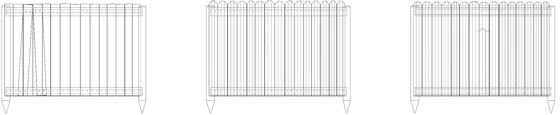 ArtStation - Wooden Cartoon Fance | Game Assets