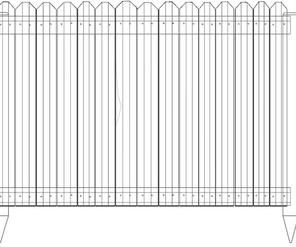 ArtStation - Wooden Cartoon Fance | Game Assets