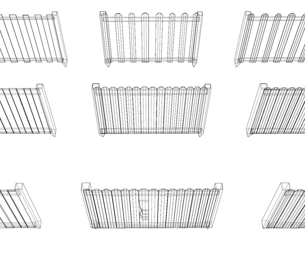 ArtStation - Wooden Cartoon Fance | Game Assets