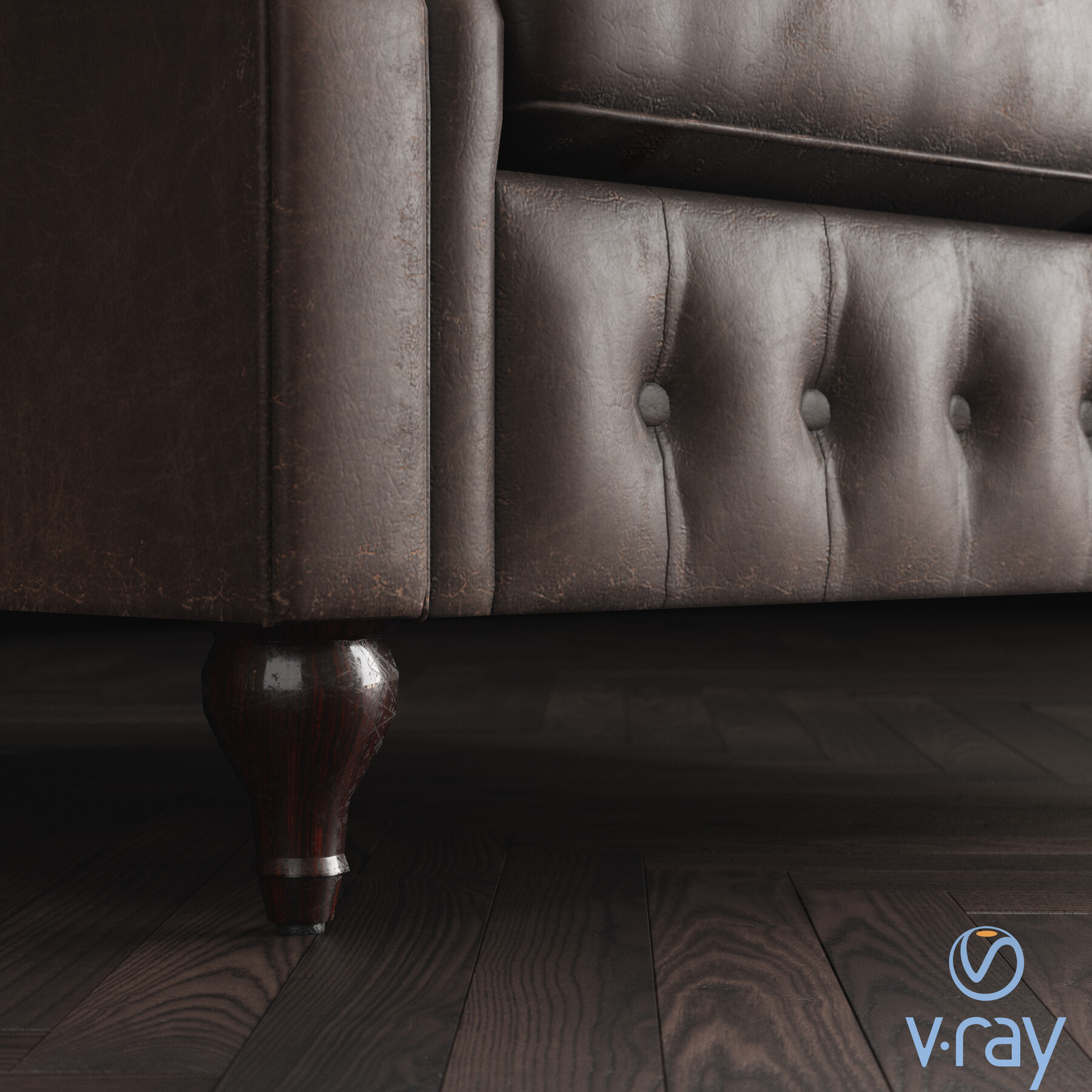 ArtStation - Armchair of Sherlock Low Poly | Game Assets