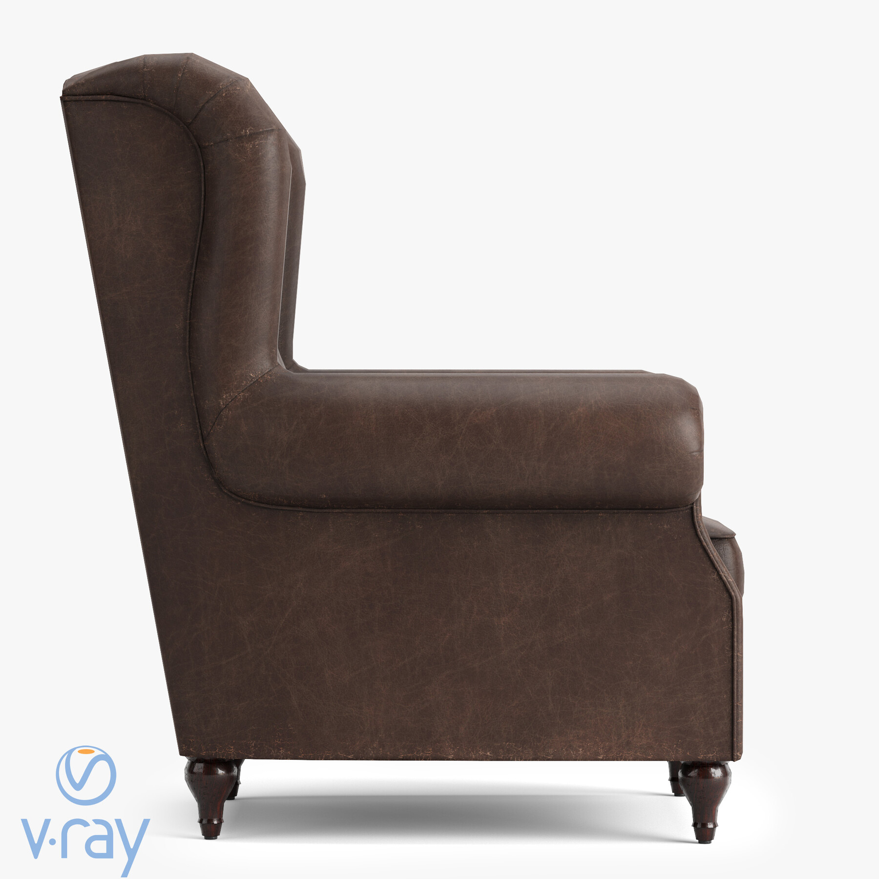 ArtStation - Armchair of Sherlock Low Poly | Game Assets