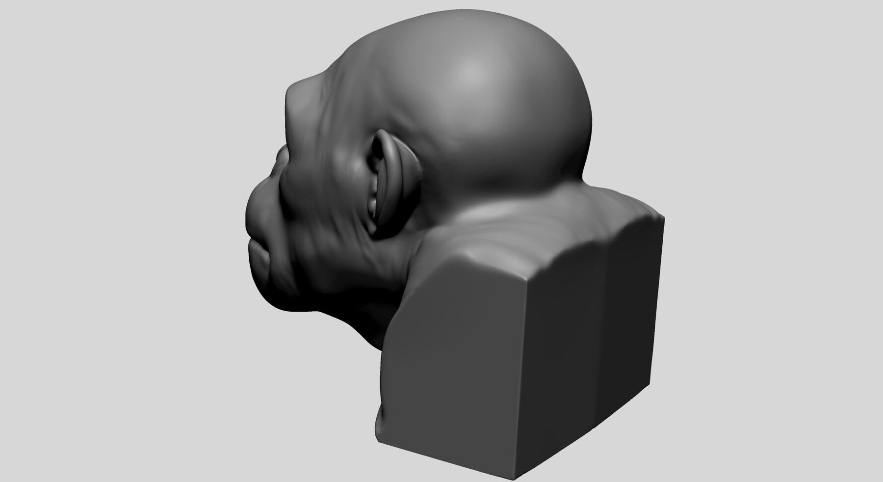 ArtStation - Chimp Head | Resources