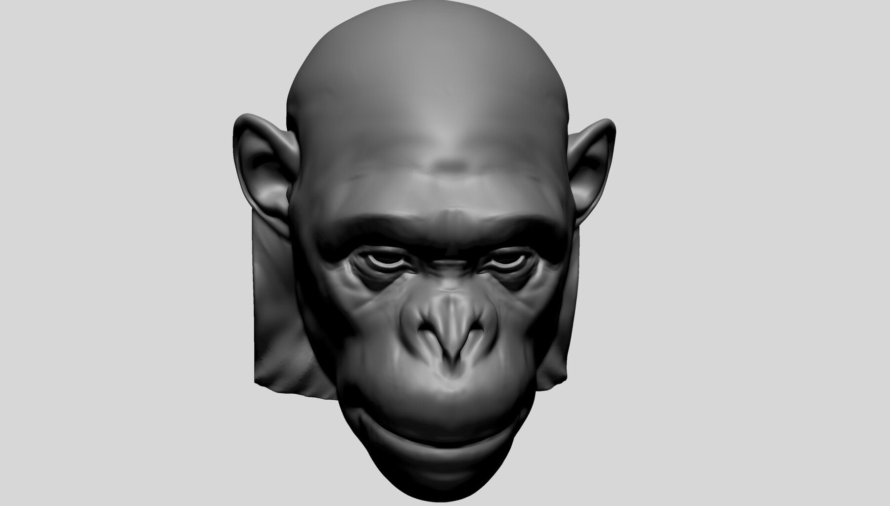 ArtStation - Chimp Head | Resources