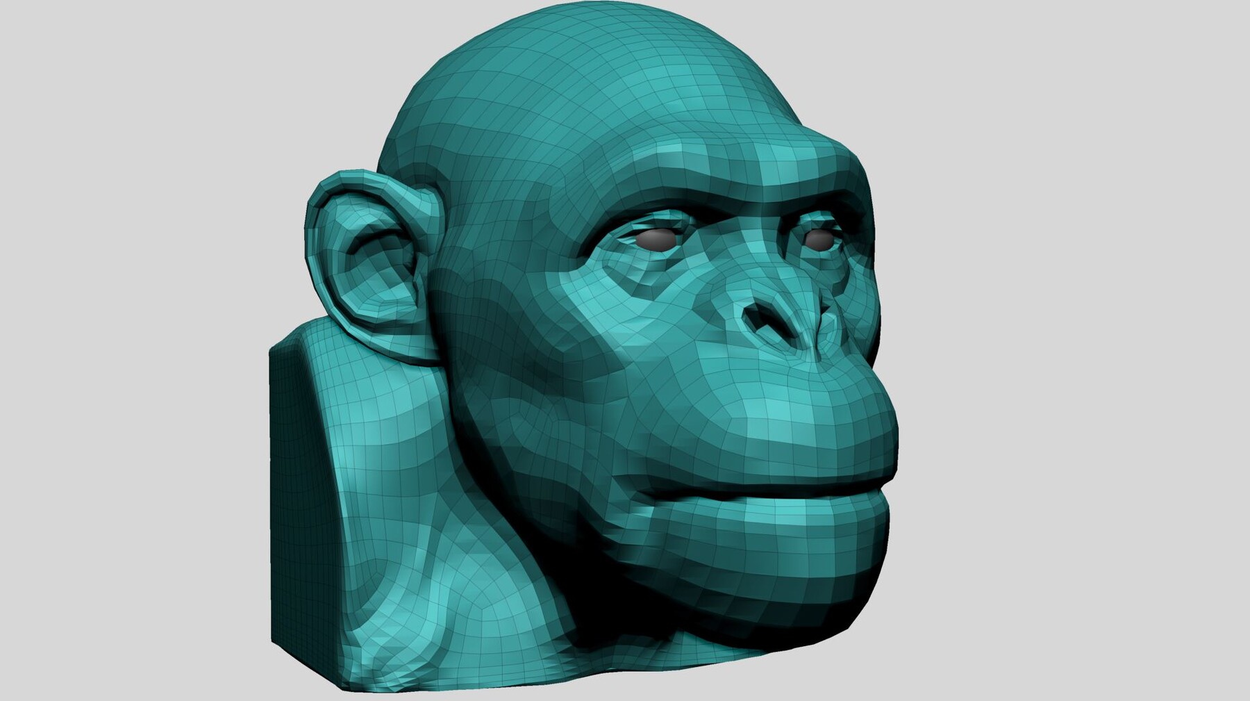 ArtStation - Chimp Head | Resources