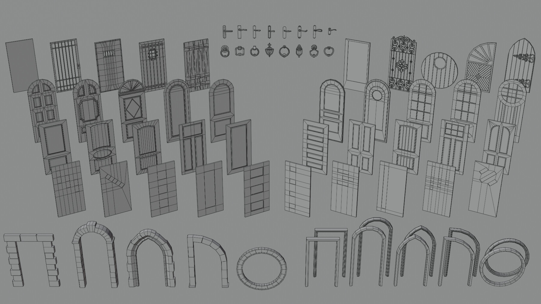 ArtStation - Door pack | Game Assets