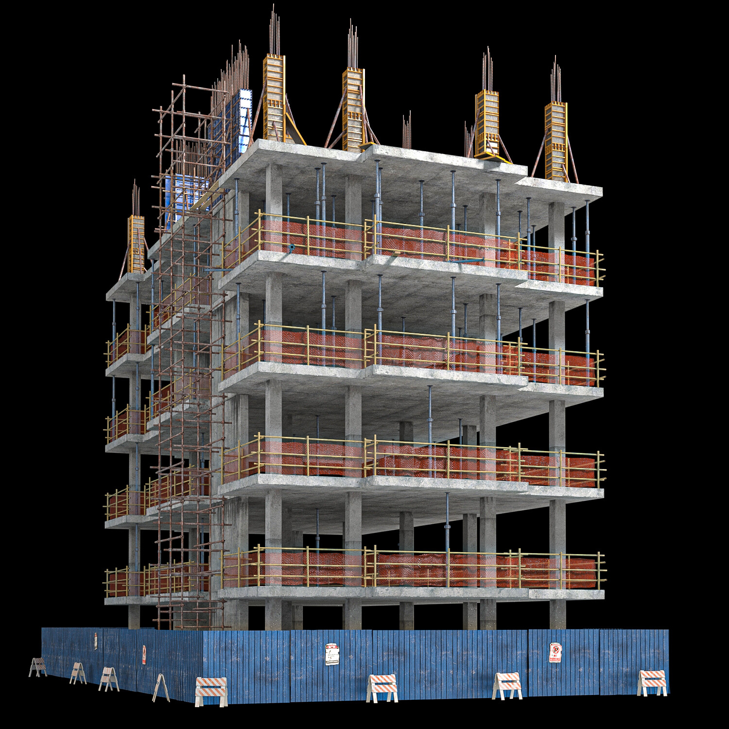 ArtStation - Modular Building Vol 07 | Resources