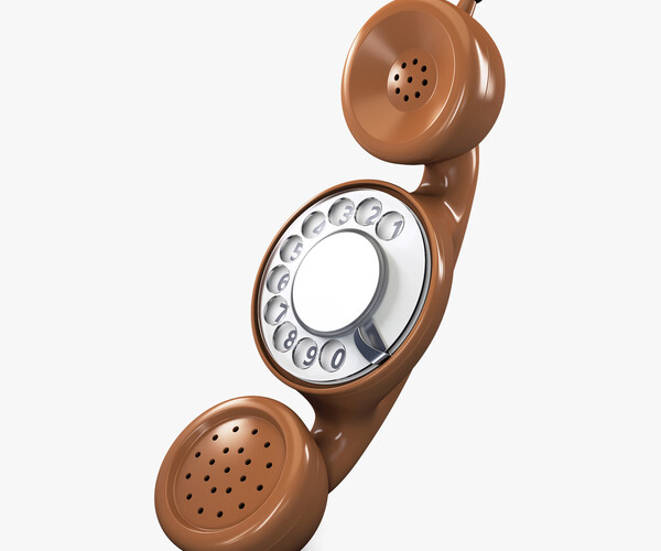 ArtStation - Funny Rotary Mobile Phone v 1 | Resources