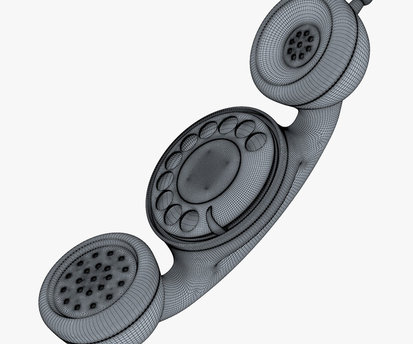 ArtStation - Funny Rotary Mobile Phone v 1 | Resources