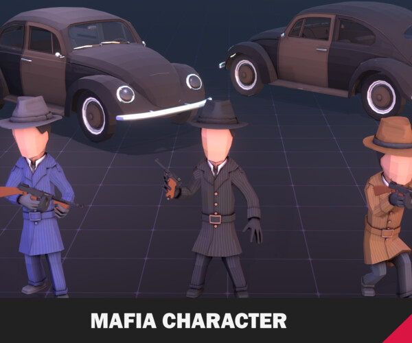 ArtStation - Mafia Character | Game Assets