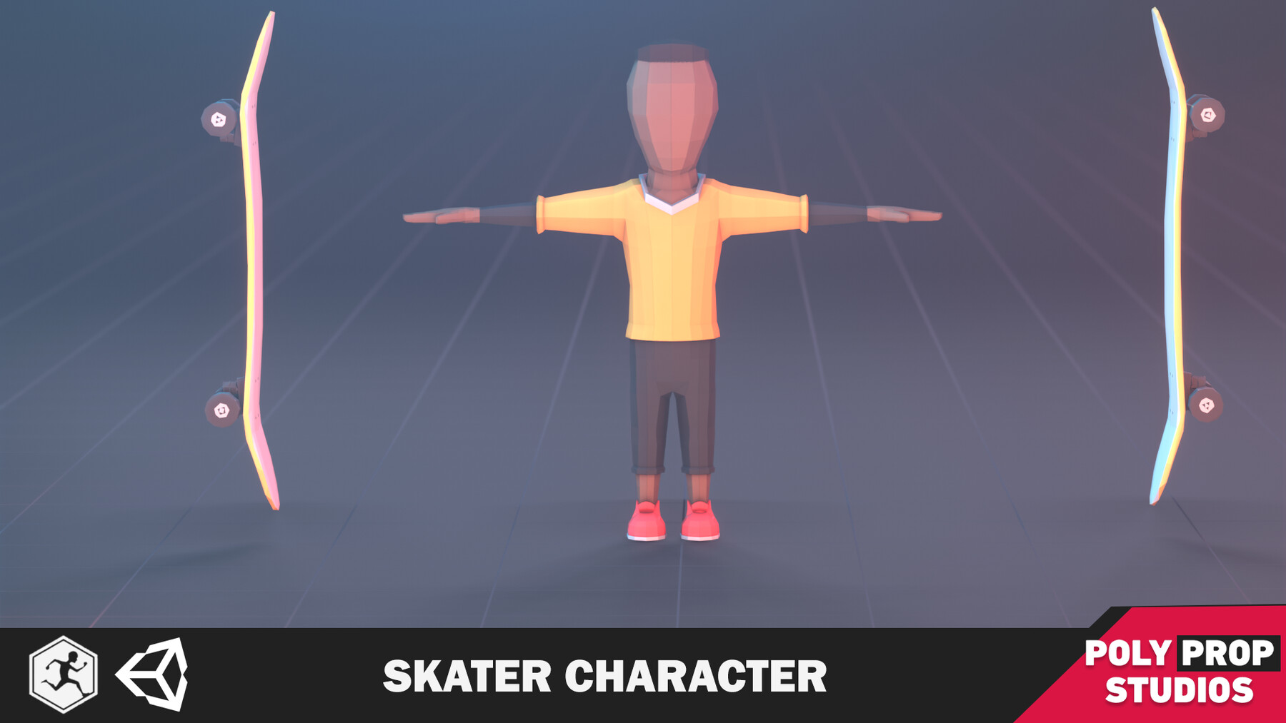 ArtStation - Skater Character | Game Assets