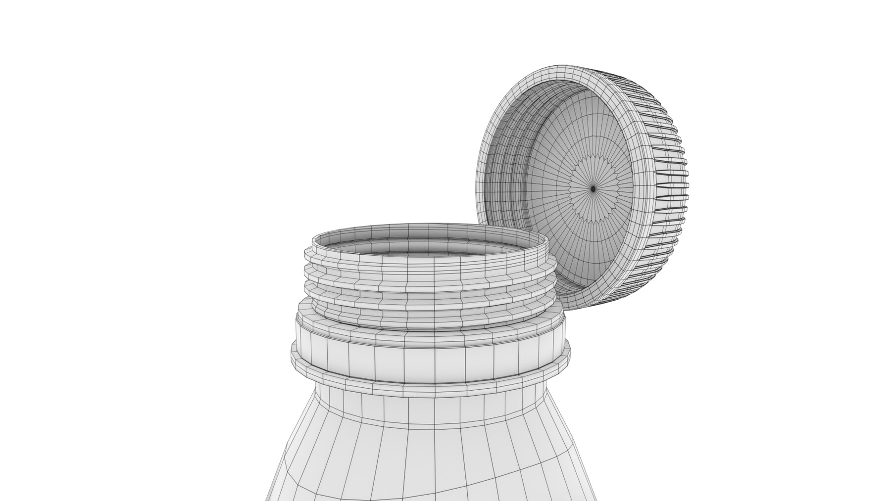 ArtStation - 3D Model: Plastic Water Bottle Small | Resources