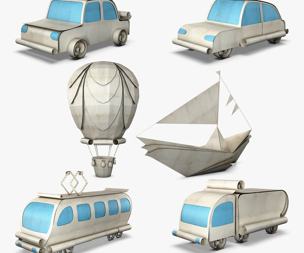 ArtStation - Vehicle Paper Collection volume 1 | Resources