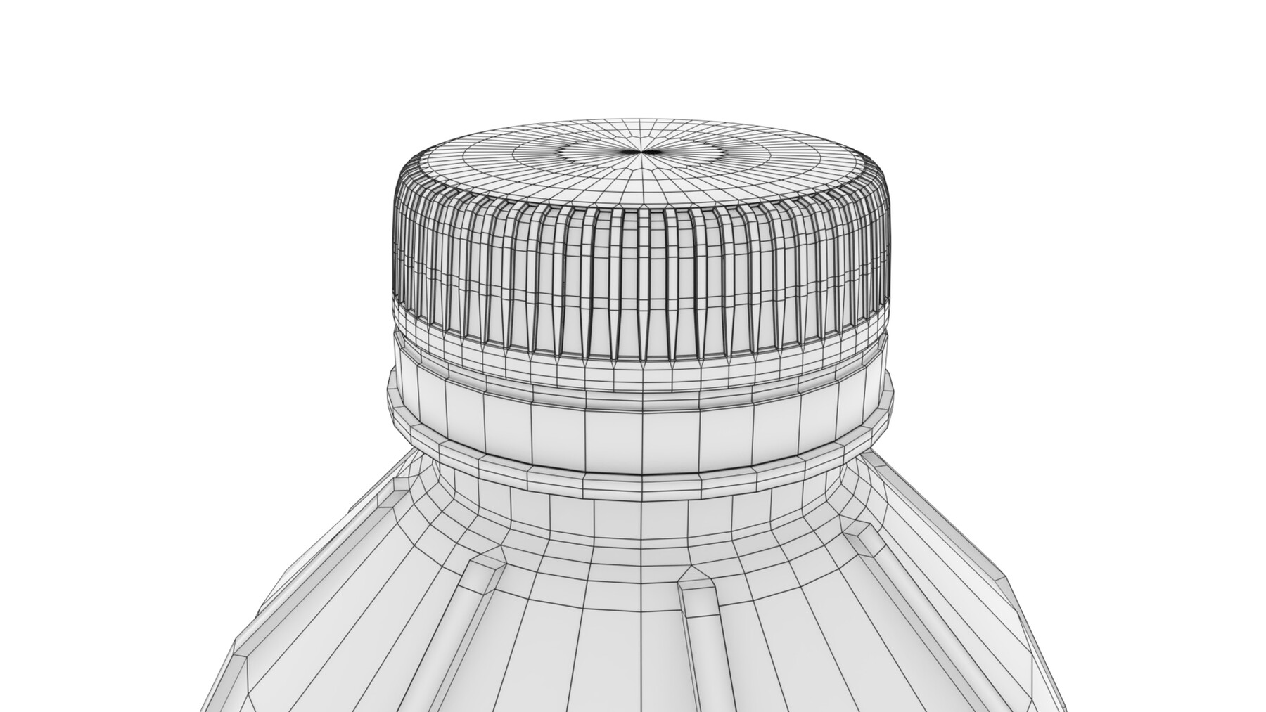 ArtStation - 3D Model: Plastic Water Bottle Big | Resources