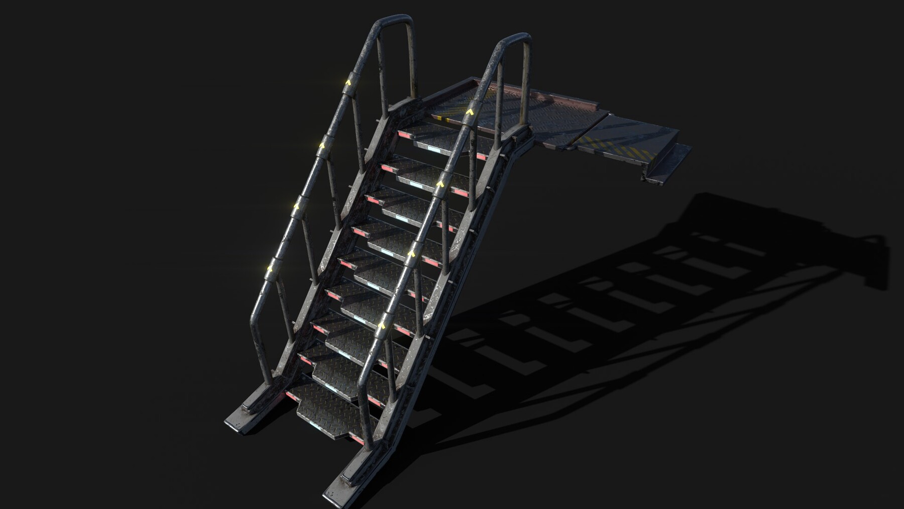 ArtStation - Scifi Stairs | Resources