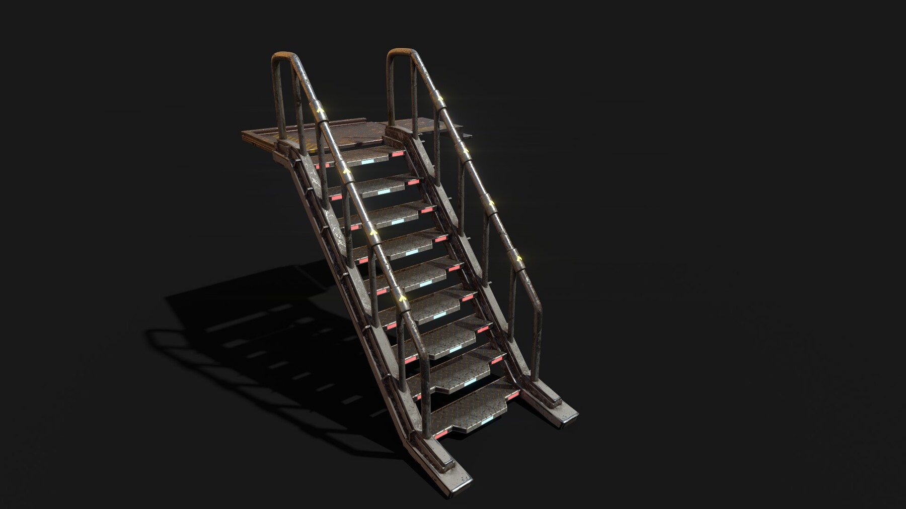 ArtStation - Scifi Stairs | Resources