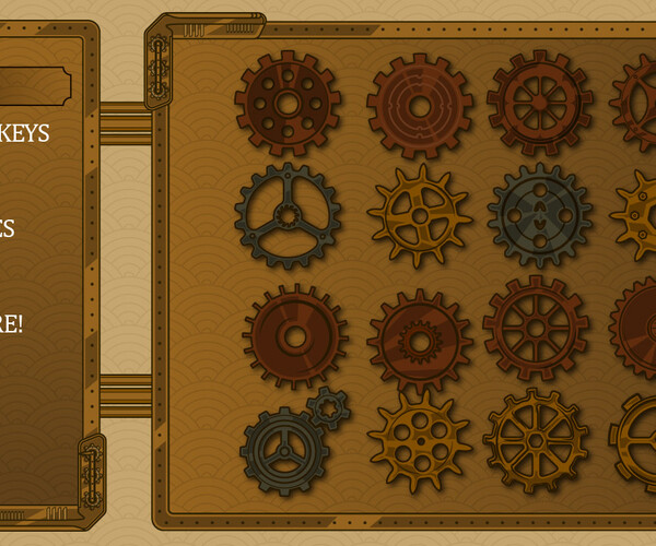 ArtStation - 100 Steampunk Assets | Game Assets