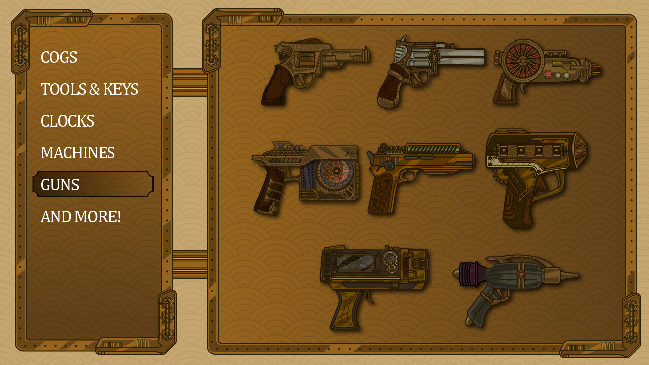 ArtStation - 100 Steampunk Assets | Game Assets