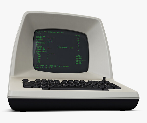 ArtStation - Retro Computer Collection volume 1 | Resources