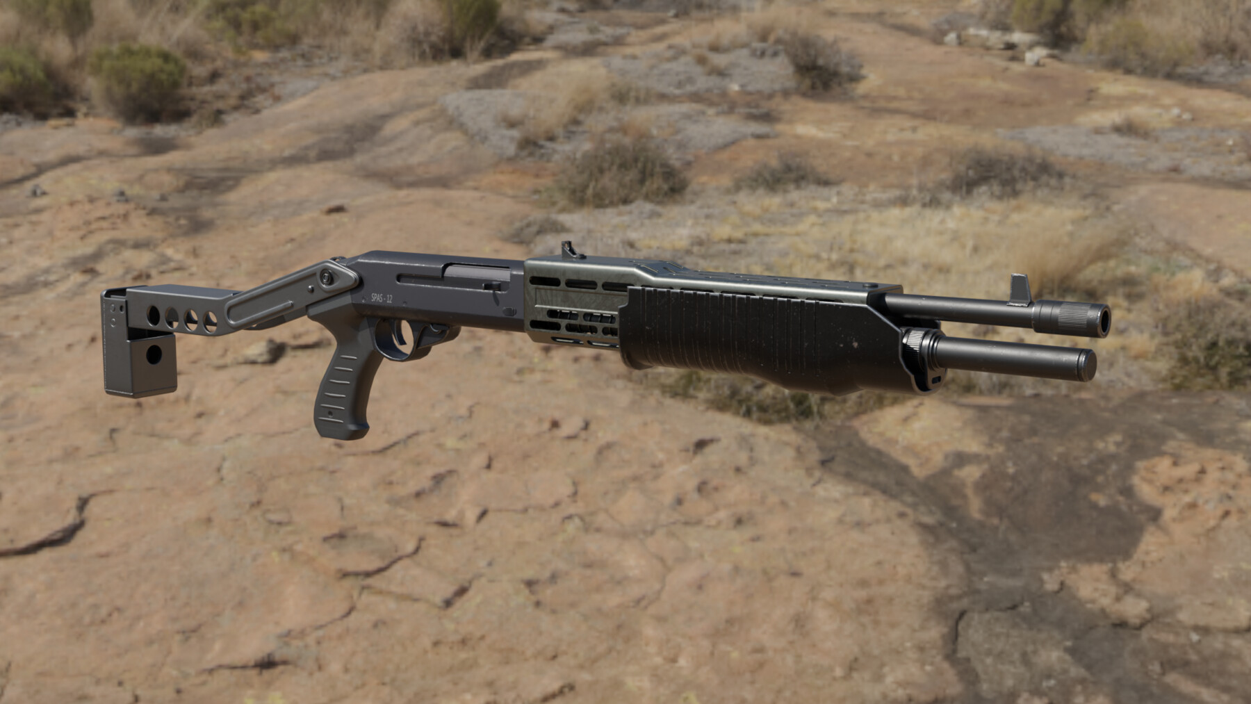 ArtStation - Franchi Spas 12 | Game Assets