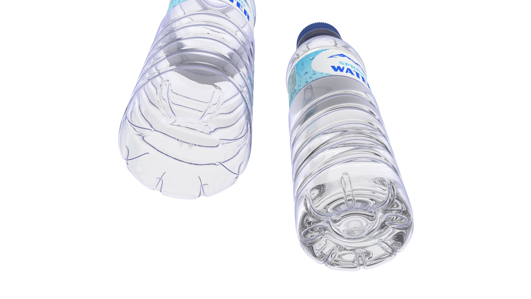 ArtStation - 3D Model: Plastic Water Bottle Collection | Resources