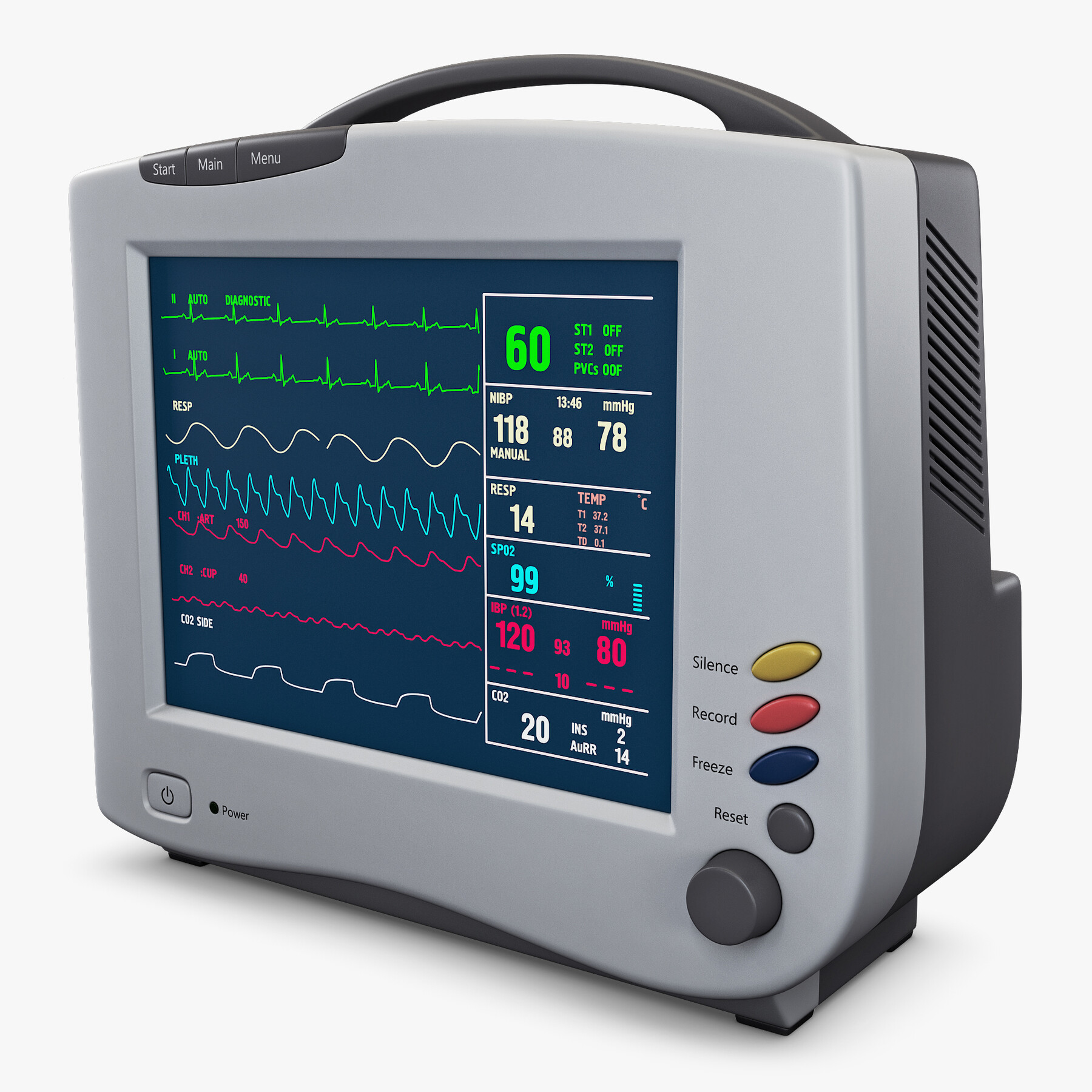 ArtStation - Medical Monitor v 1 | Resources