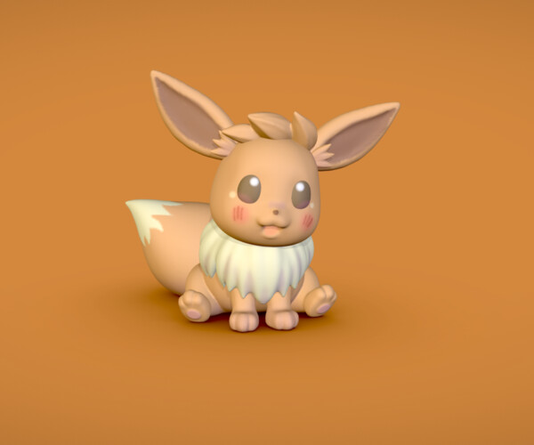 ArtStation - Eevee - 3D print | Resources