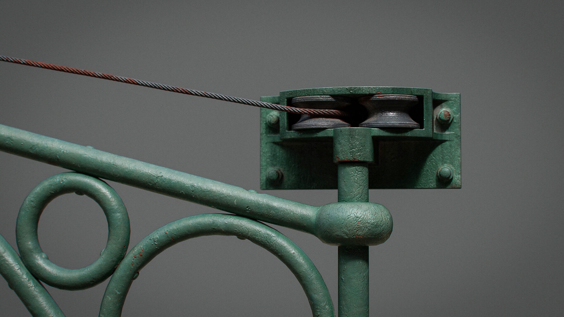 ArtStation - Victorian Wharf Wall Hoists Cranes Set | Resources