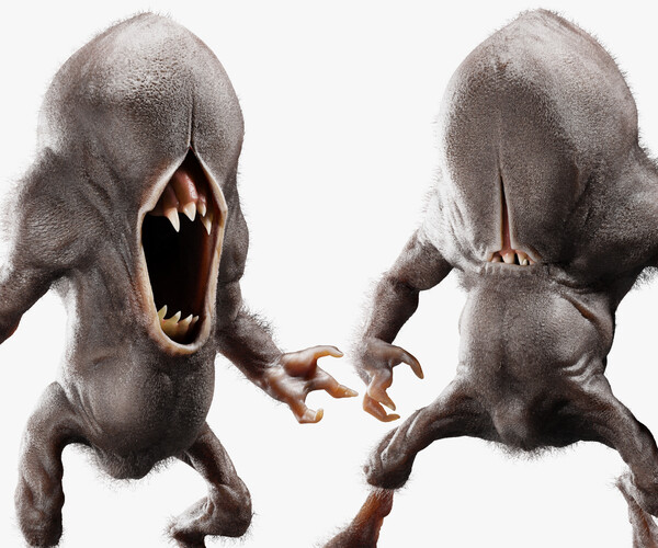 ArtStation - Tick Monster | Game Assets