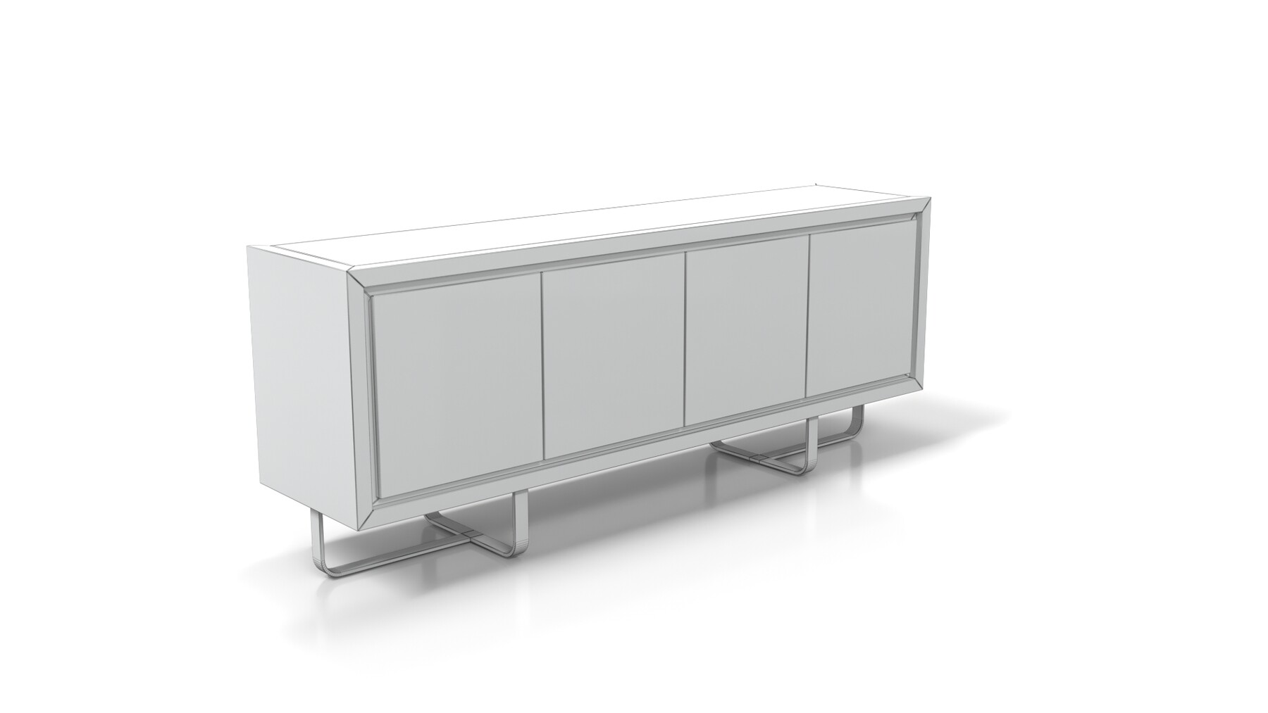 ArtStation - TV Console Dark | Resources