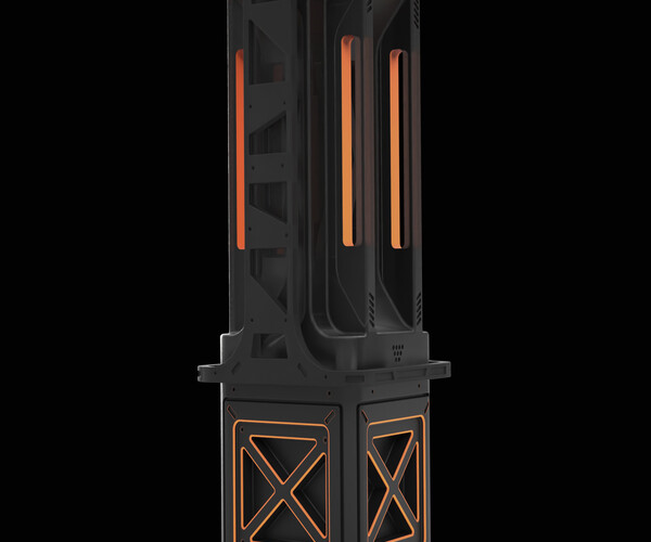 ArtStation - sci-fi pillar kit - vol1 | Resources