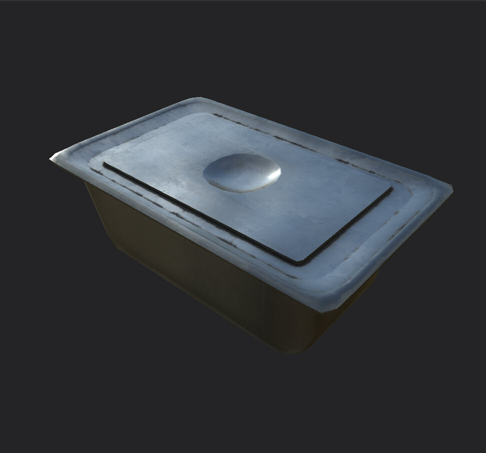ArtStation - Metal Pots Water Tank | Resources