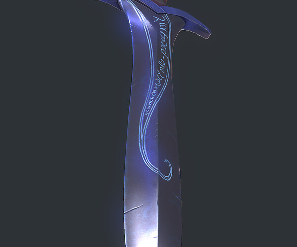 ArtStation - LOTR theme sword pack (low poly) | Game Assets
