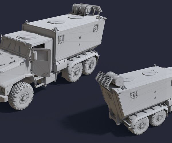 ArtStation - Cargo Truck | Game Assets