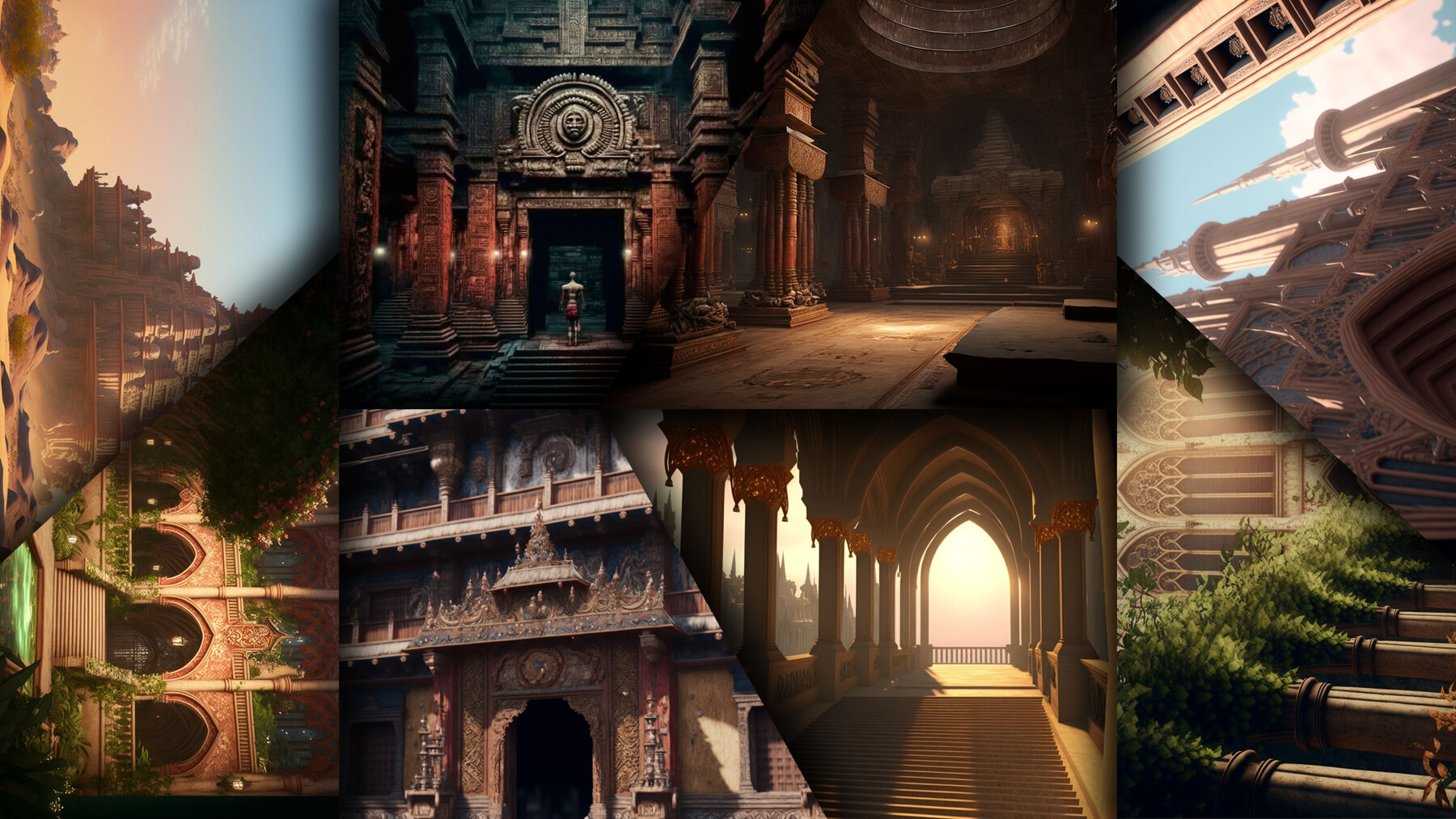 ArtStation - 102 Ancient Environment (More Than 8K Resolution) | Artworks