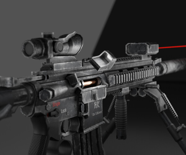 ArtStation - HK_416 | Game Assets