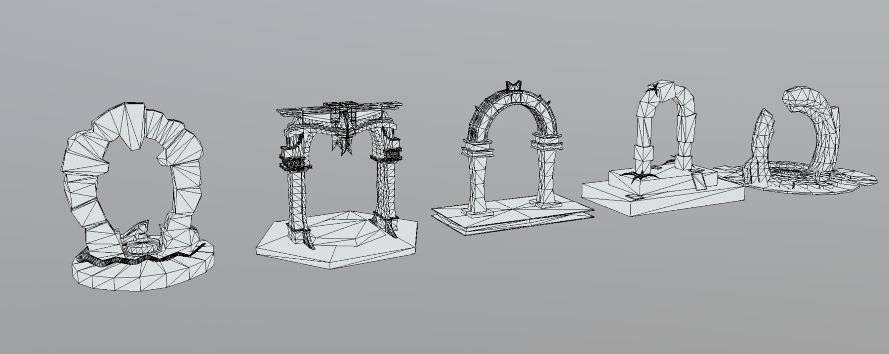 ArtStation - 5 Portals | Game Assets
