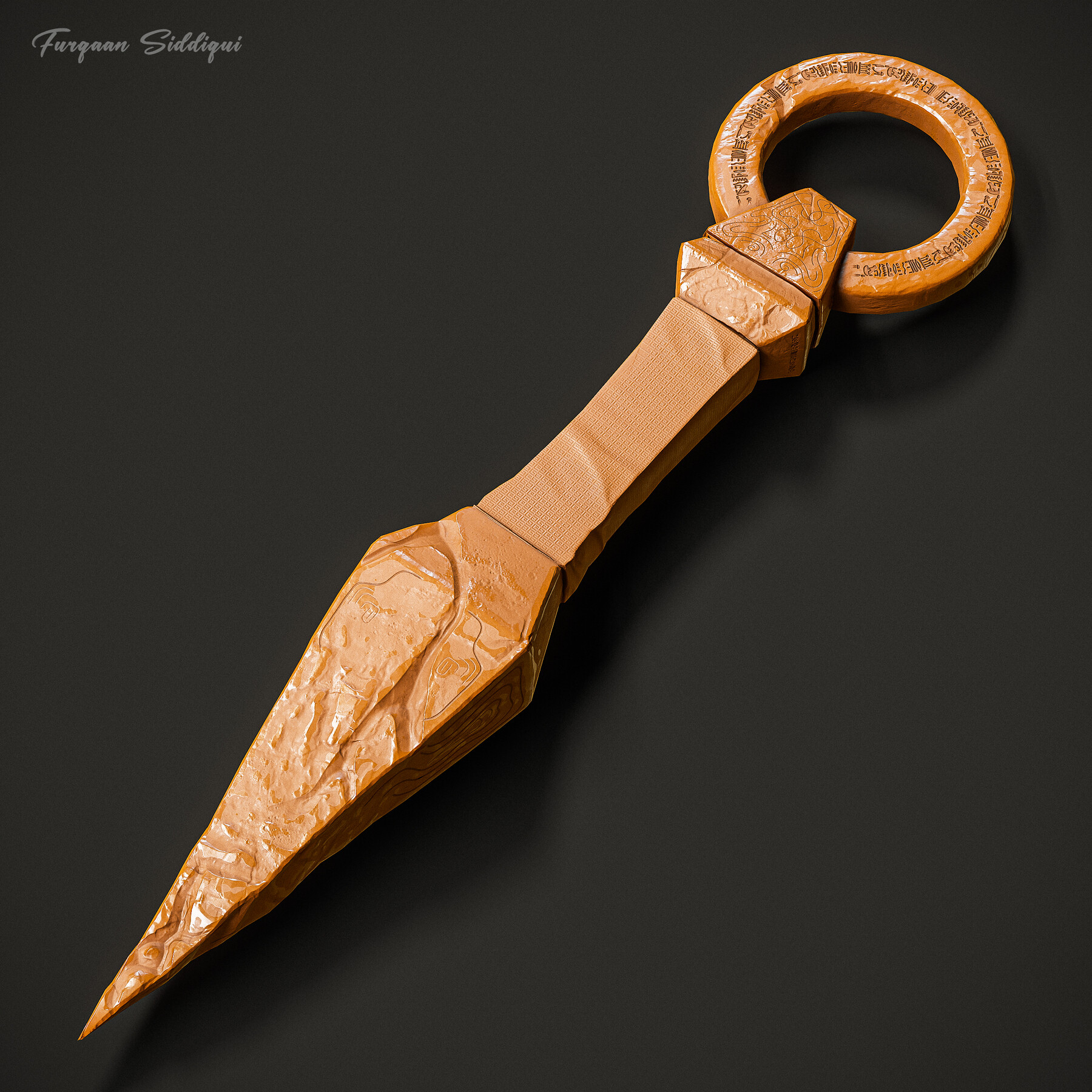 ArtStation - Realistic Ancient Dagger PBR | Game Assets