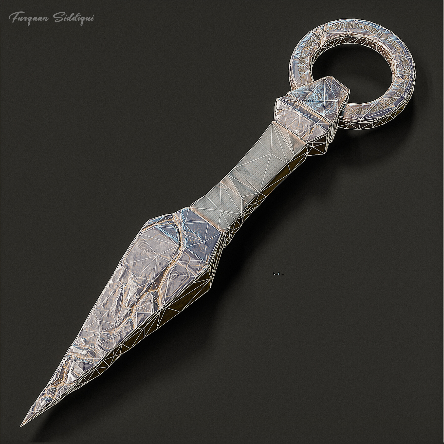ArtStation - Realistic Ancient Dagger PBR | Game Assets