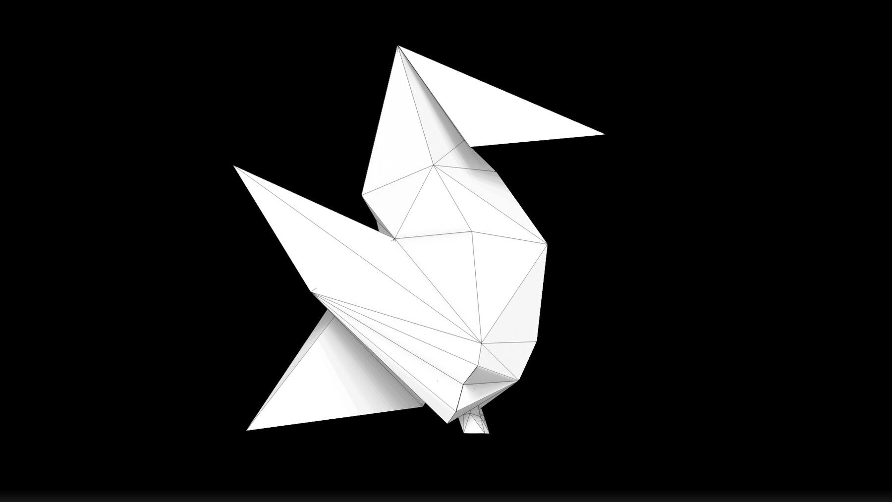 ArtStation - Origami Bird | Game Assets