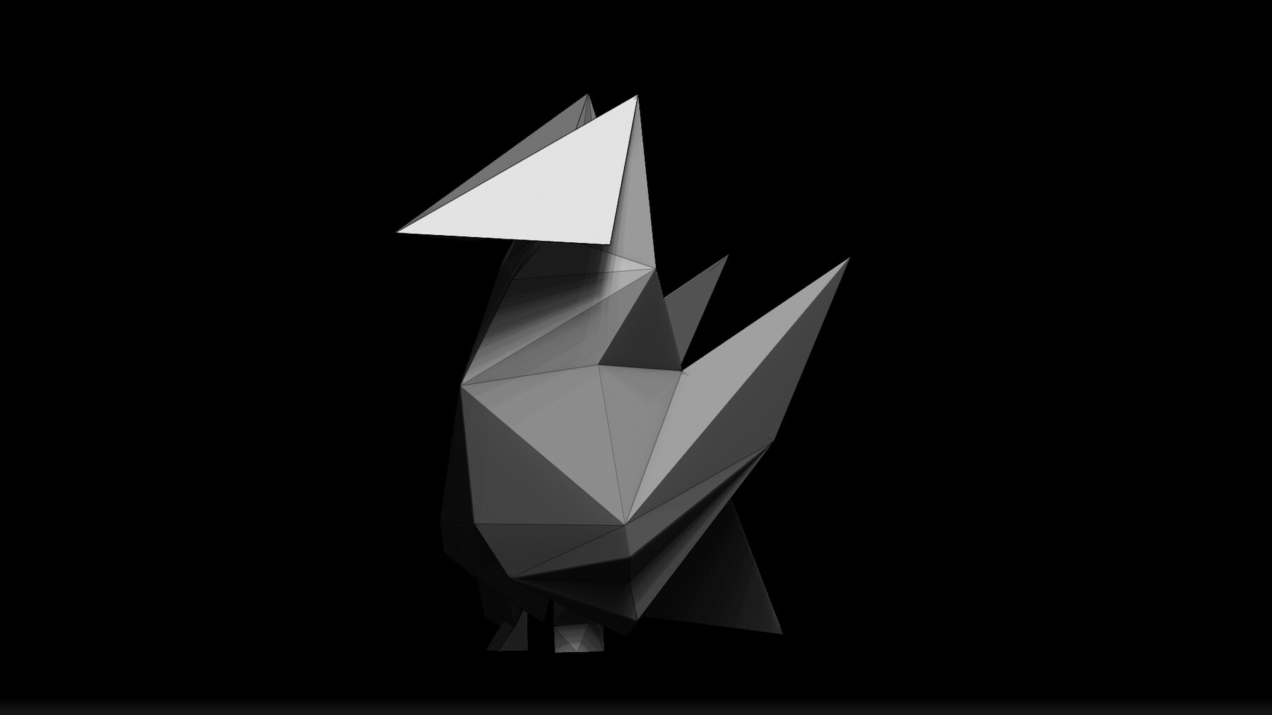 ArtStation - Origami Bird | Game Assets