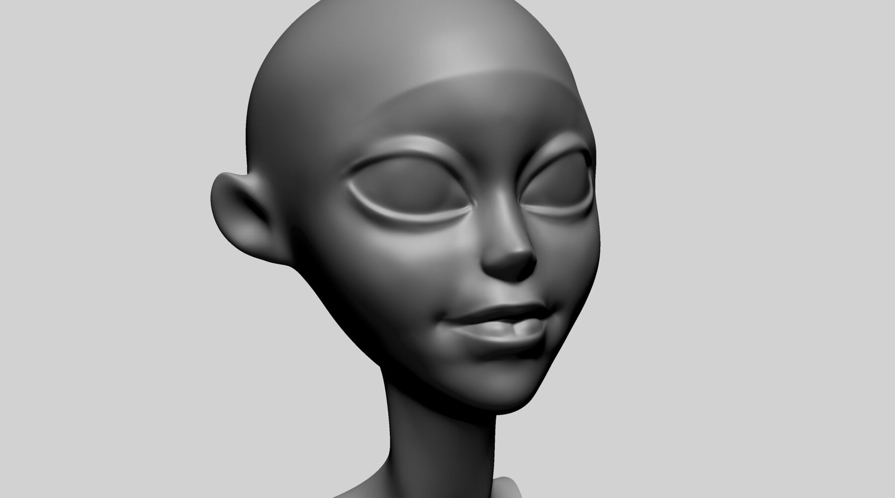 ArtStation - Cartoon Head Basemesh | Resources