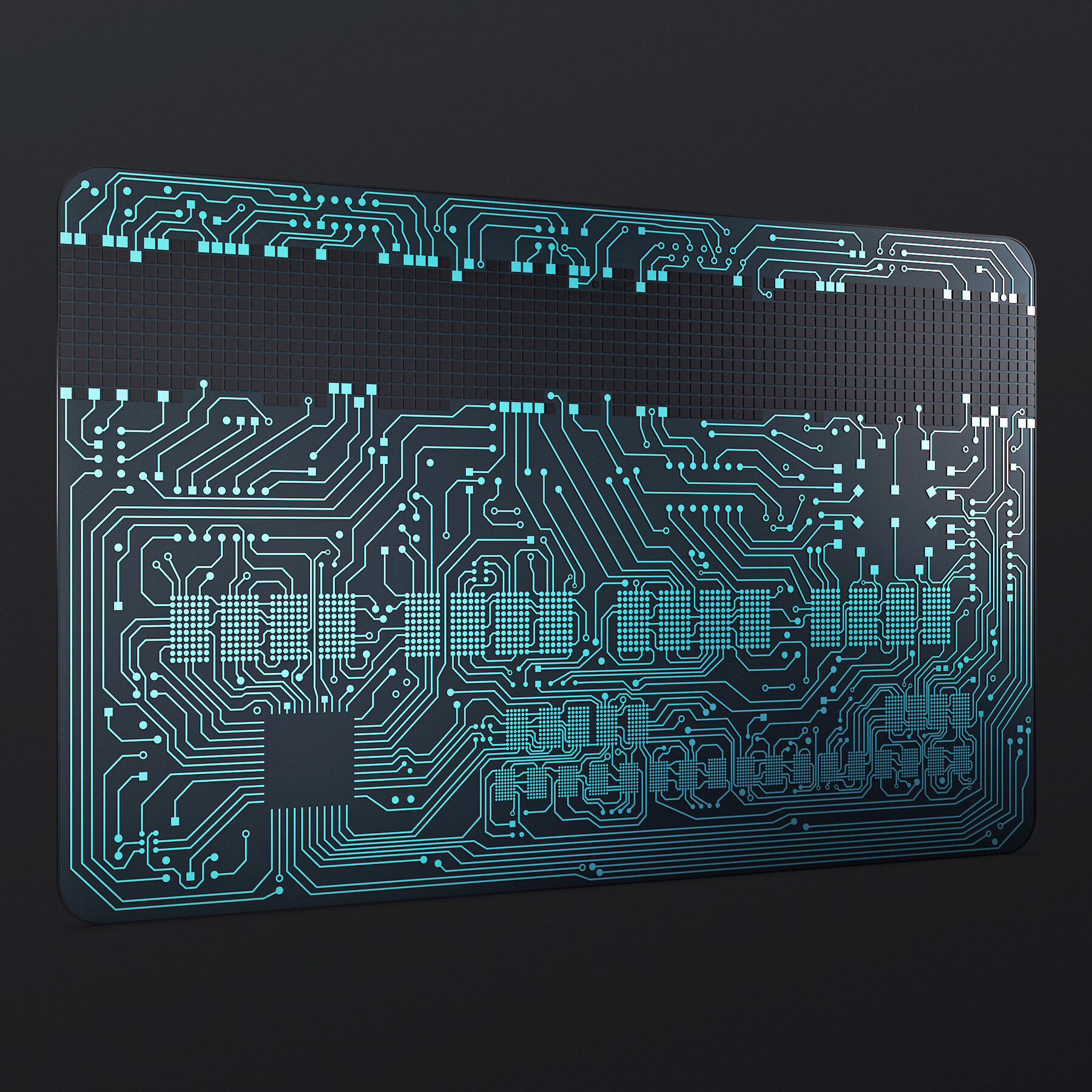 ArtStation - Electronic Circuit Bank Card v 2 | Resources