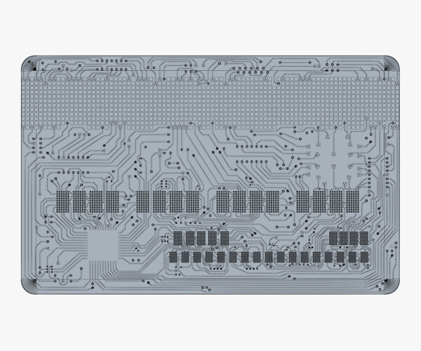 ArtStation - Electronic Circuit Bank Card v 2 | Resources