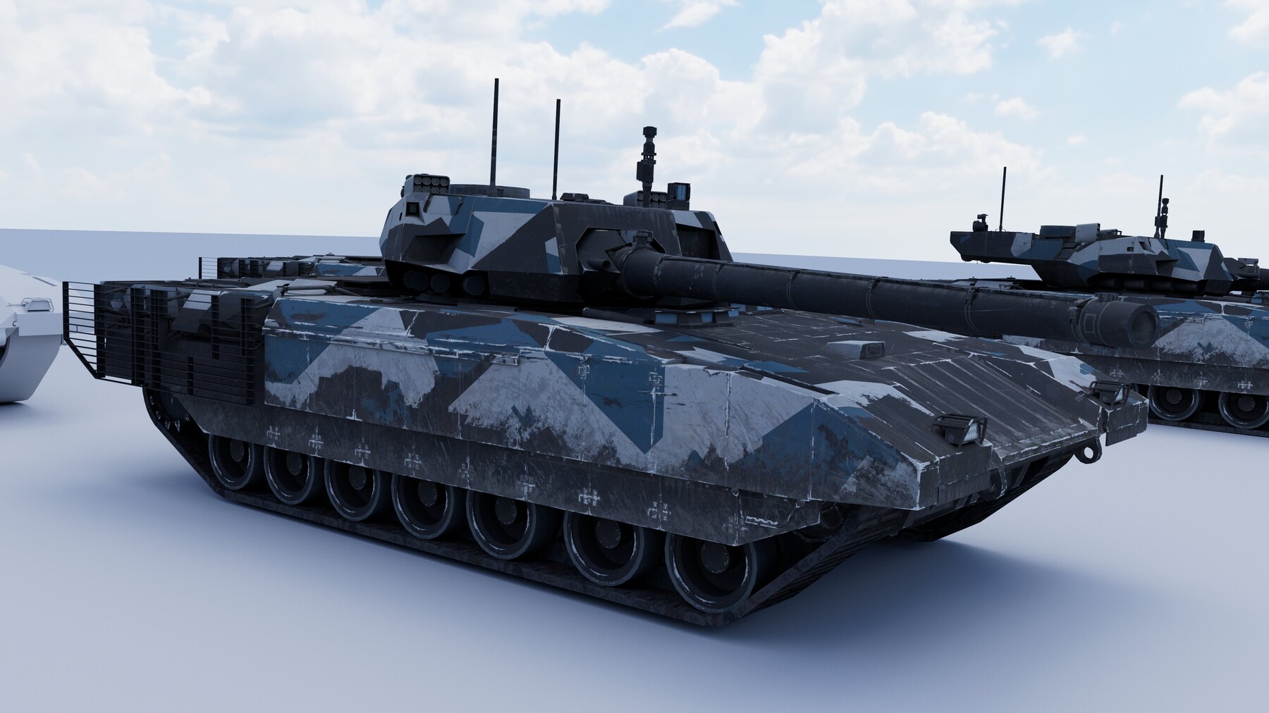ArtStation - T-14 Armata | Game Assets