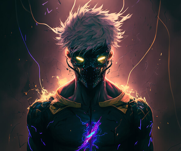 ArtStation - 212 Glitch characters | Artworks