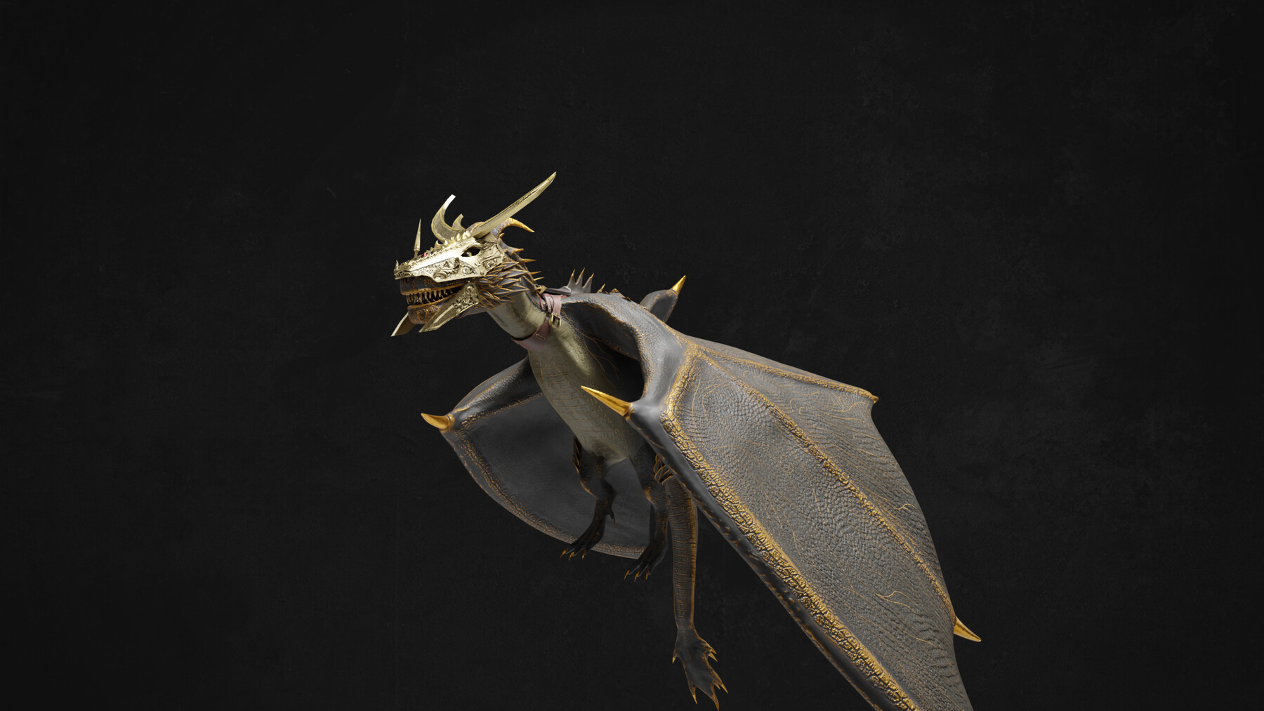 ArtStation - Armored Dragon | Game Assets