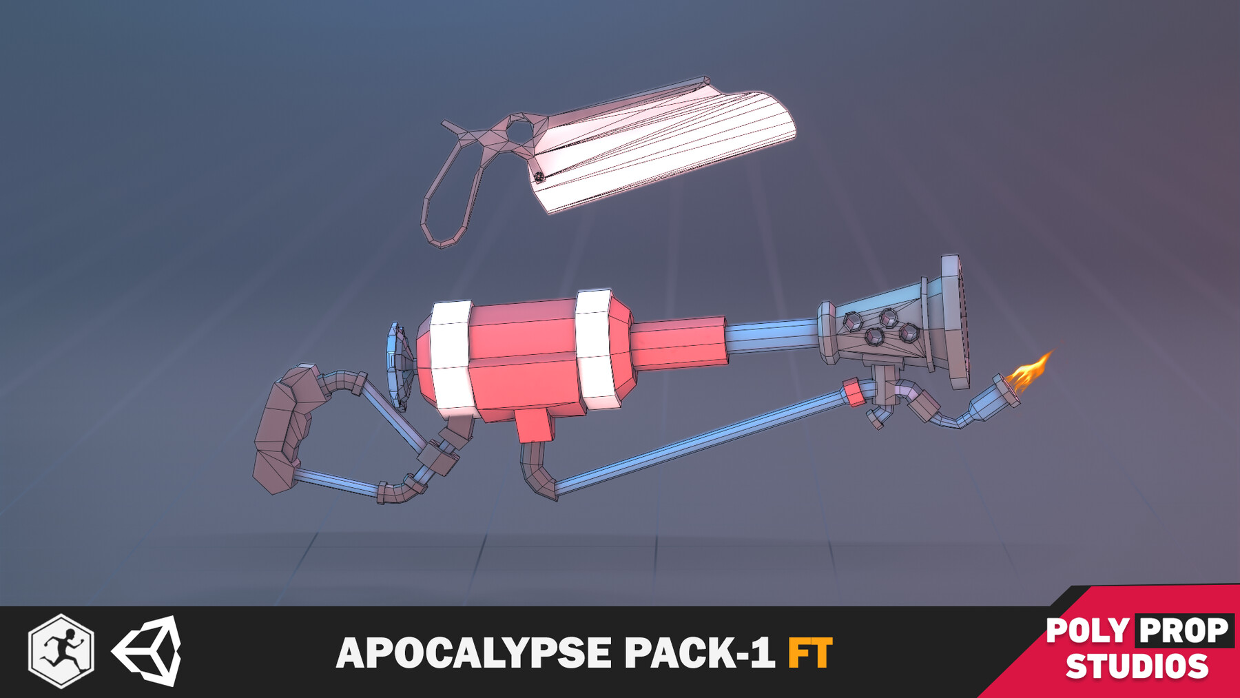 ArtStation - Apocalypse Flame Thrower | Game Assets