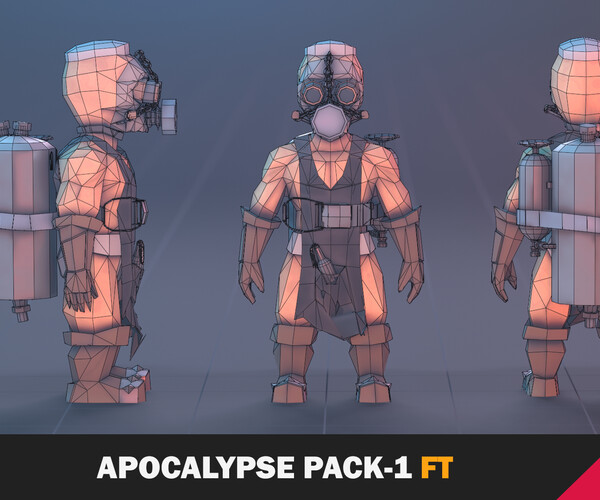 ArtStation - Apocalypse Flame Thrower | Game Assets