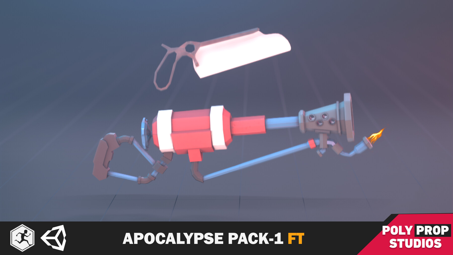 ArtStation - Apocalypse Flame Thrower | Game Assets